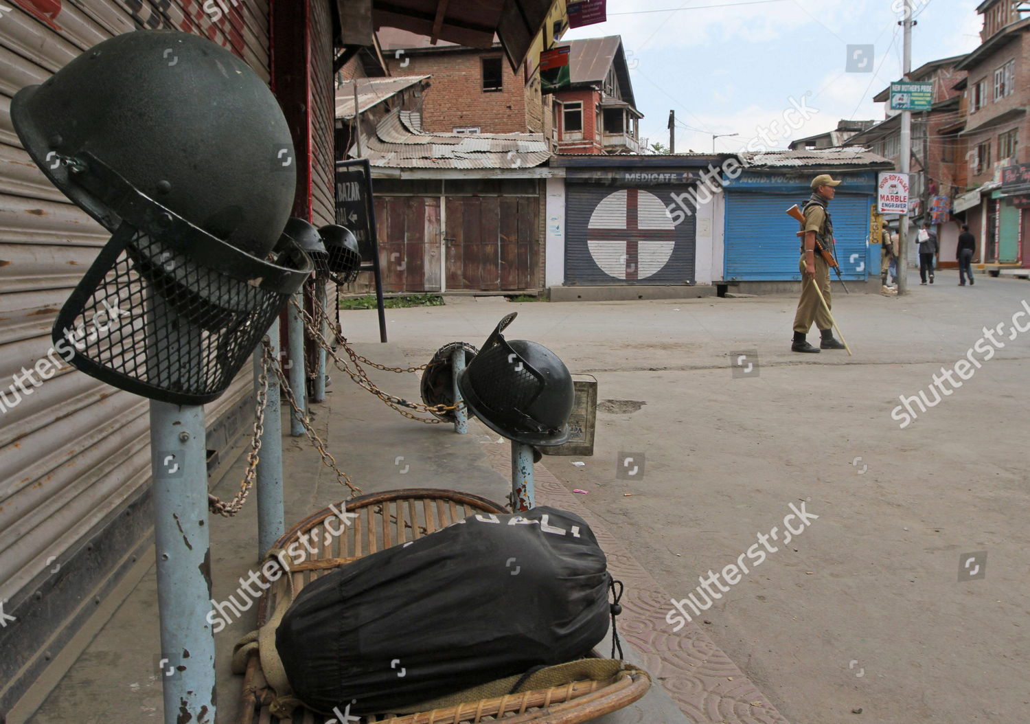 Riot Gear Prepared Indian Paramilitary Soldiers Editorial Stock Photo ...