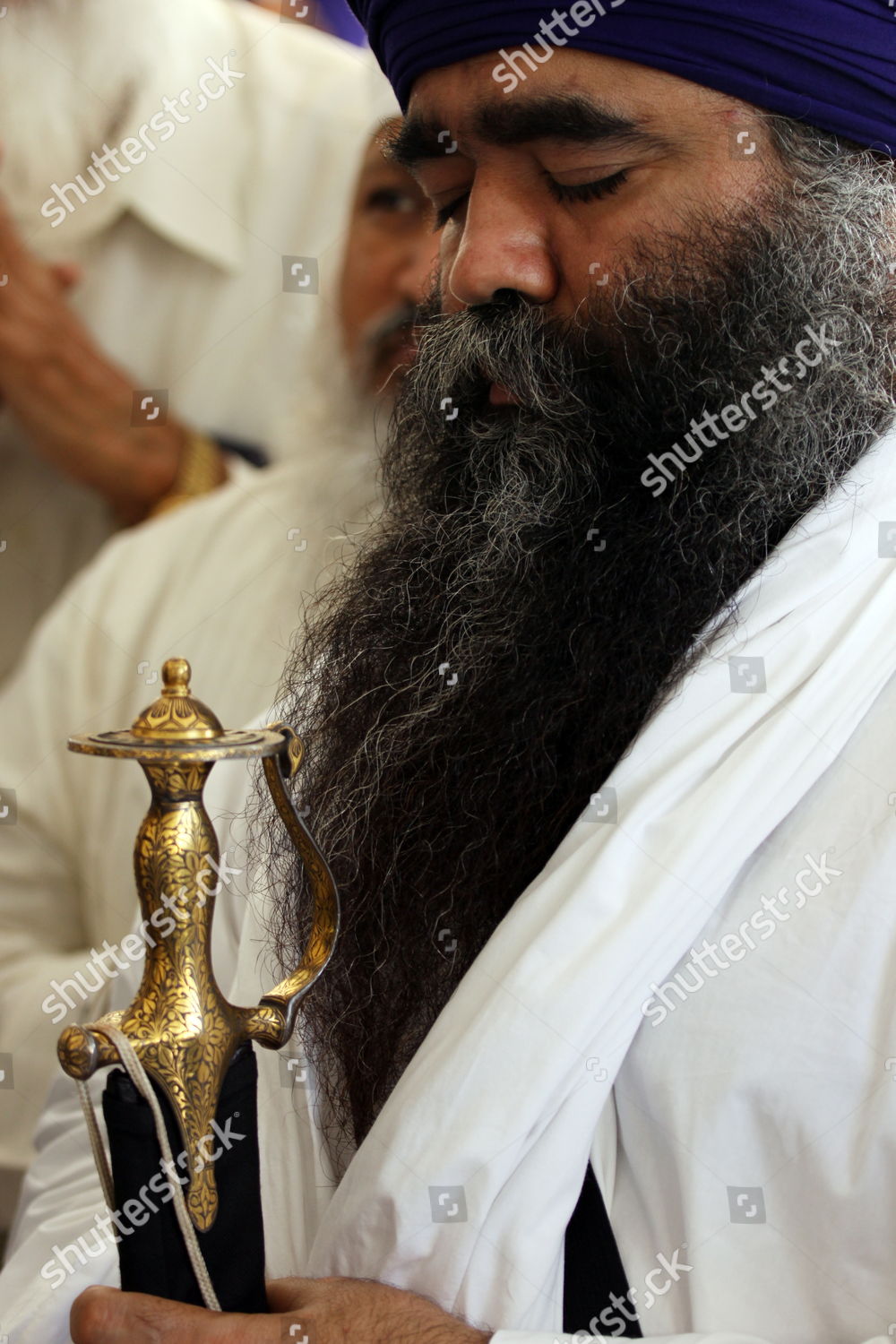 Harnam Singh Dhumma Chief Radical Sikh Editorial Stock Photo - Stock ...
