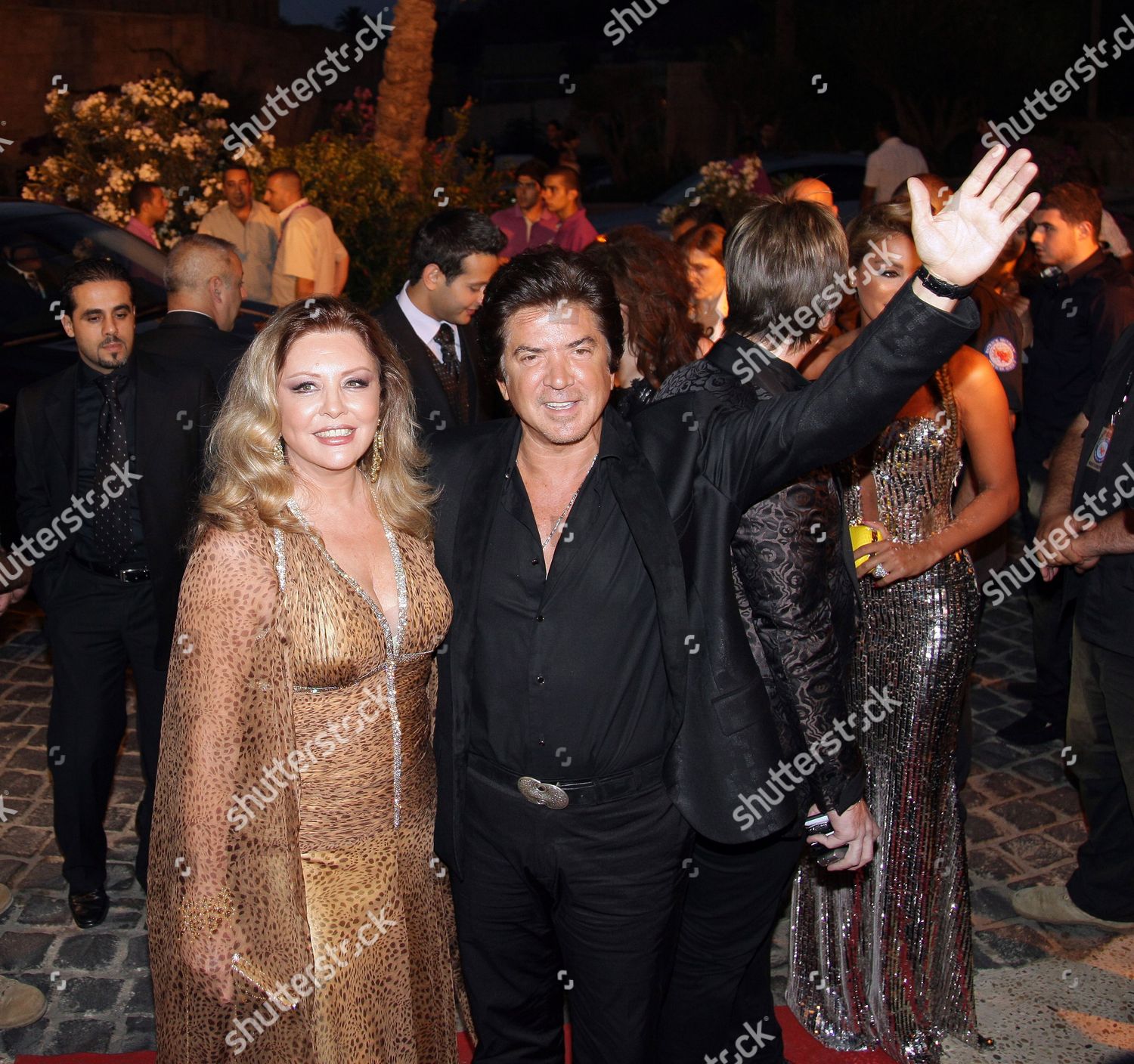 Lebanese Singer Walid Toufic Gesture His Editorial Stock Photo - Stock ...