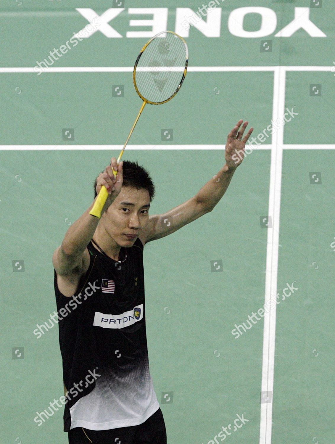 Malaysian Player Lee Chong Wei Celebrates Editorial Stock Photo - Stock ...