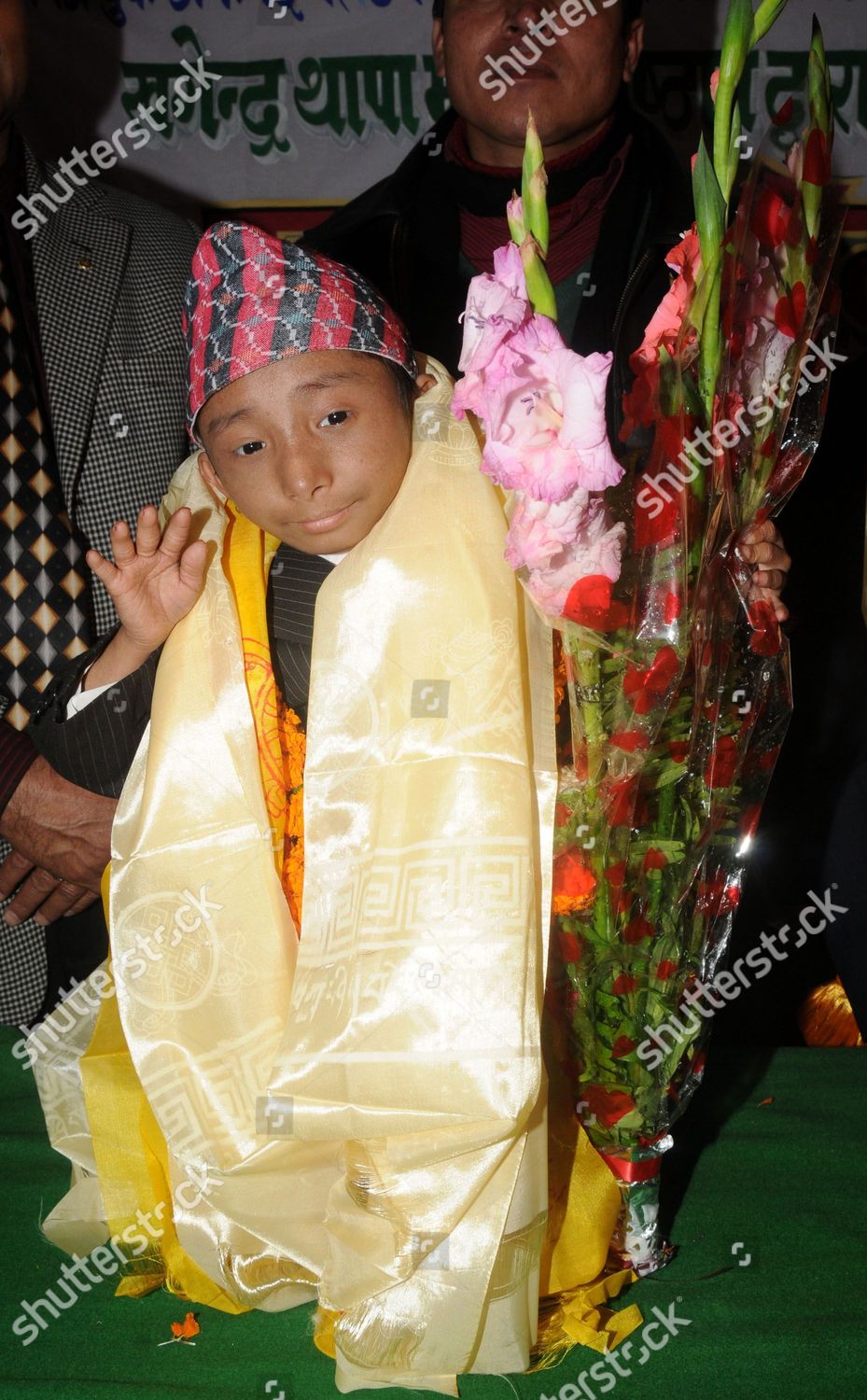 Epa02045284 Eighteenyearold Khagendra Thapa Magar Poses Editorial Stock ...