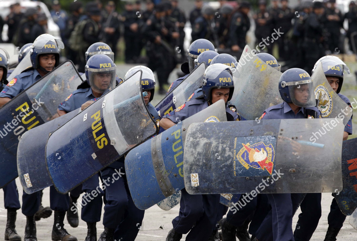 Members Philippine National Police Pnp Maneuver Editorial Stock Photo ...