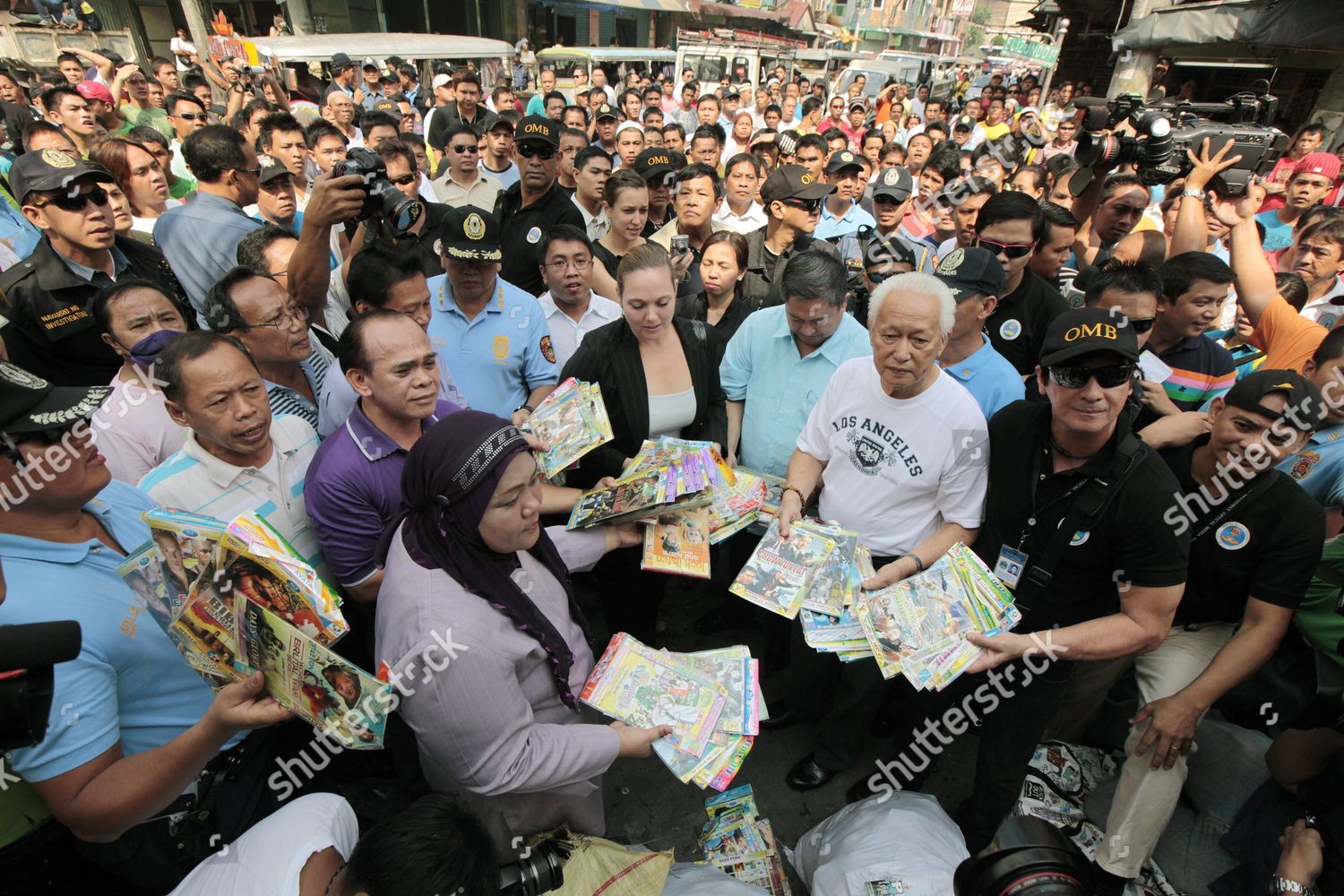 Manila Mayor Alfredo Lim 3rdr Optical Editorial Stock Photo - Stock ...