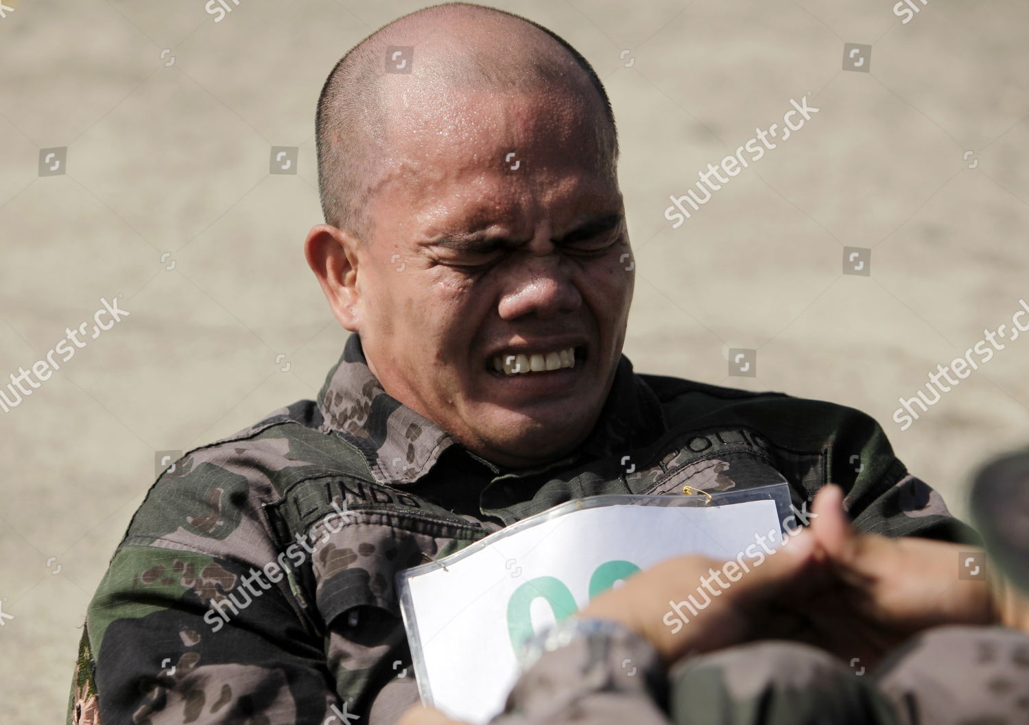 Filipino Special Weapons Tactics Swat Officer Redaktionelles Stockfoto ...