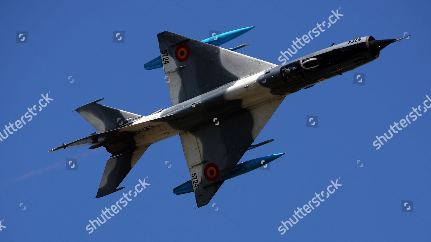 Russian Made Mig21 Lancer Military Jet Editorial Stock Photo - Stock ...