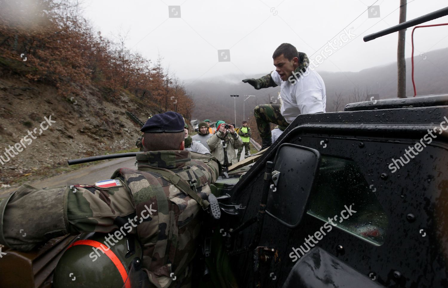 Nato Soldiers Serving Peacekeeping Mission Kosovo Editorial Stock Photo ...