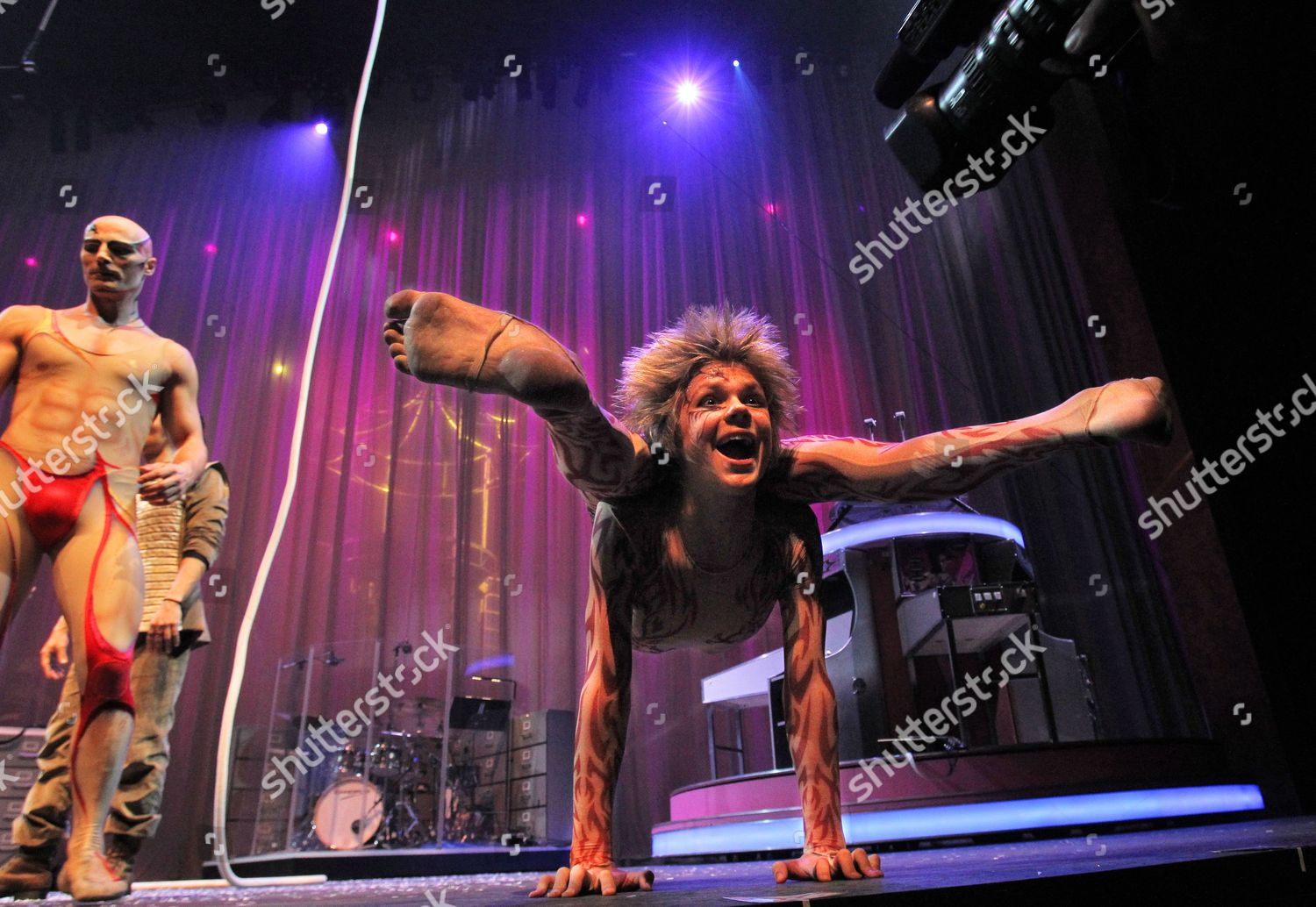 Contortionist Dancer Alexey Goloborodko Russia Smiles Editorial Stock ...