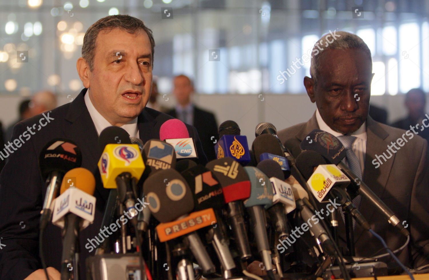 Egyptian Prime Minister Essam Sharaf L Editorial Stock Photo - Stock ...