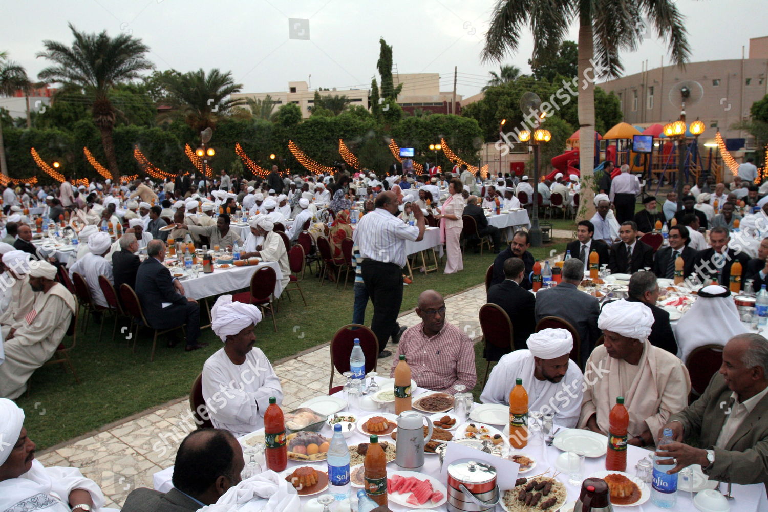 Annual Ramadan Iftar Meal Attended By Editorial Stock Photo - Stock ...