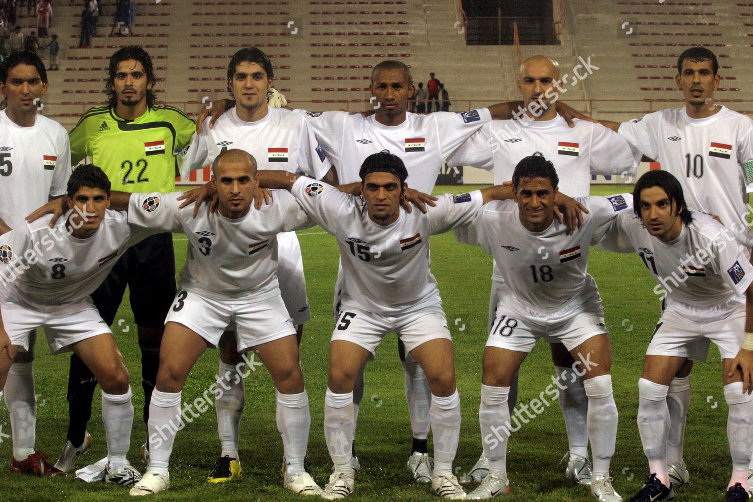 Iraqs National Soccer Team Group Photo Editorial Stock Photo - Stock ...