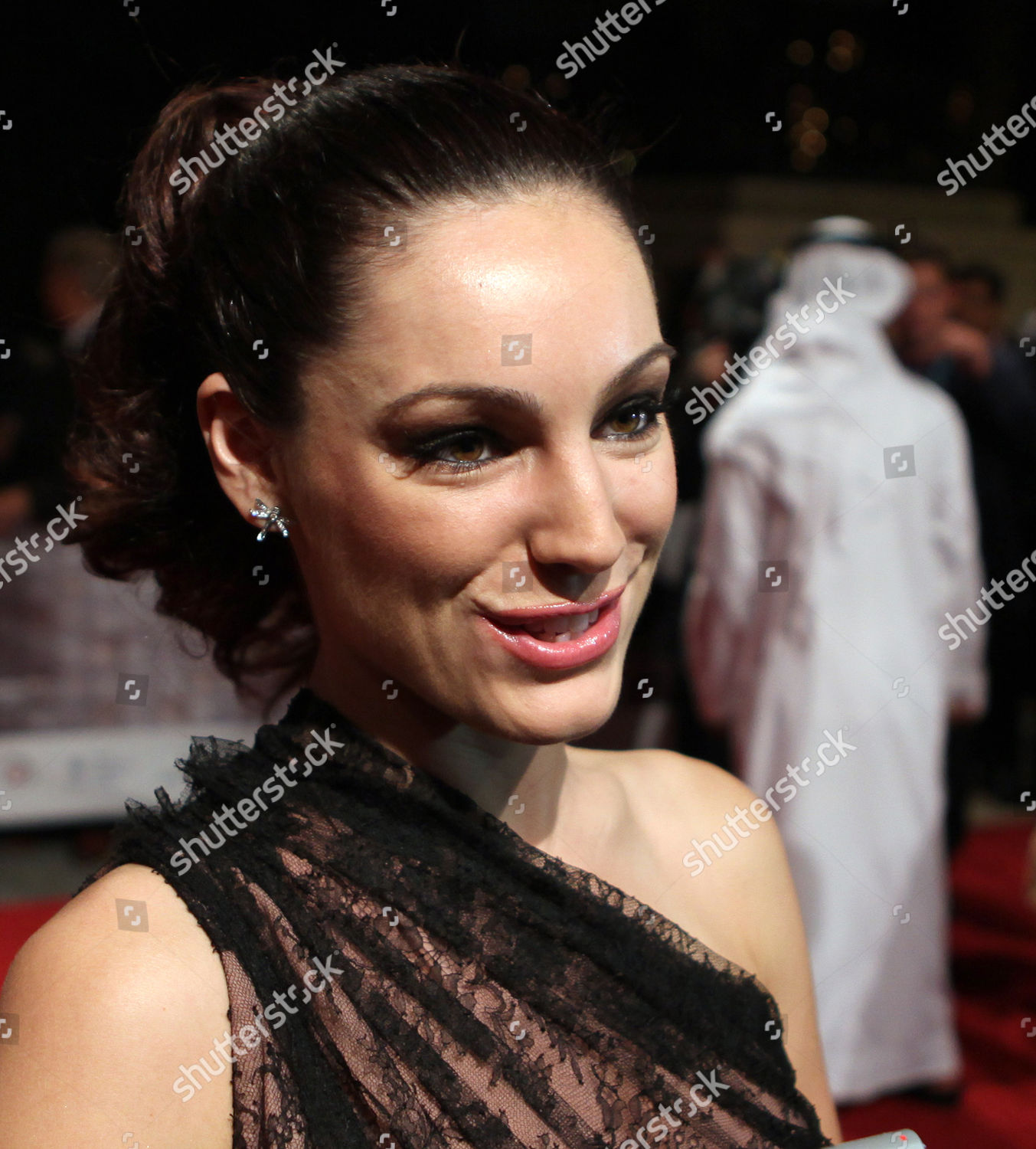 British Actress Model Kelly Brook Poses Editorial Stock Photo - Stock ...