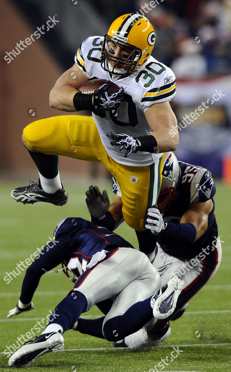 Green Bay Packers Fullback John Kuhn Editorial Stock Photo - Stock ...