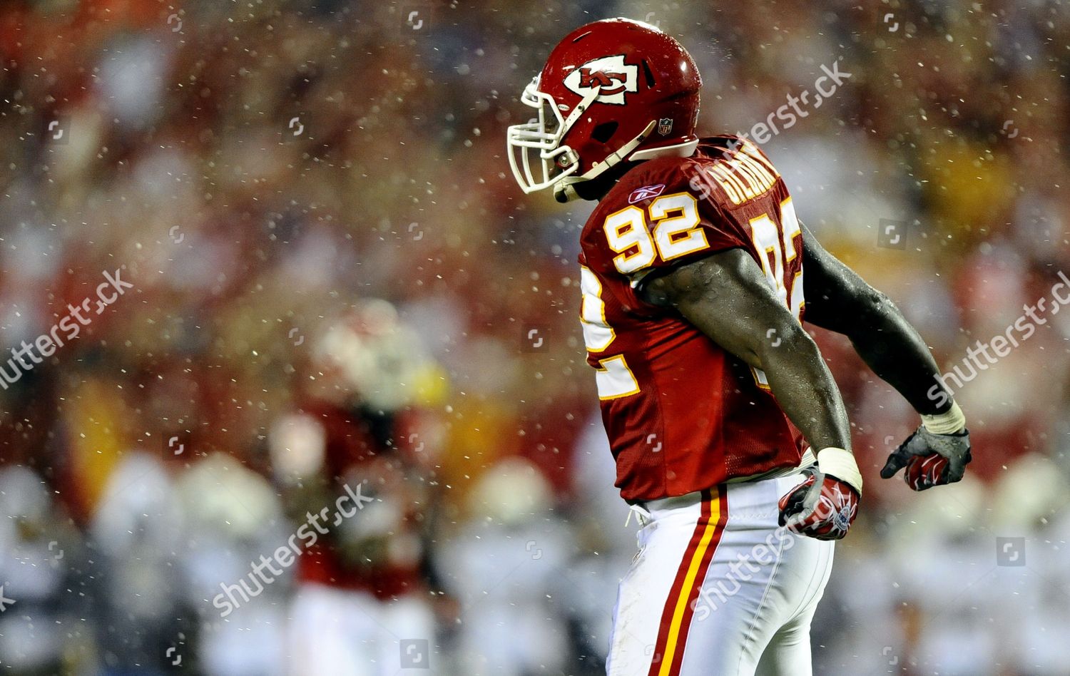 Kansas City Chiefs Player Wallace Gilberry Editorial Stock Photo ...