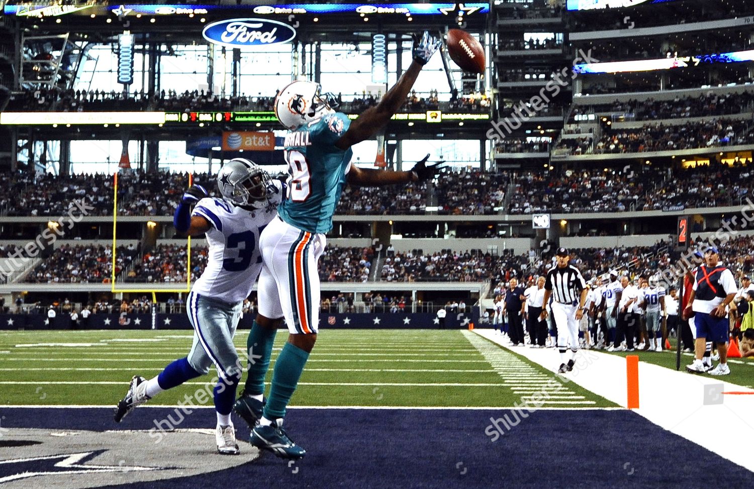Dallas Cowboys Player Bryan Mccann L Editorial Stock Photo - Stock ...