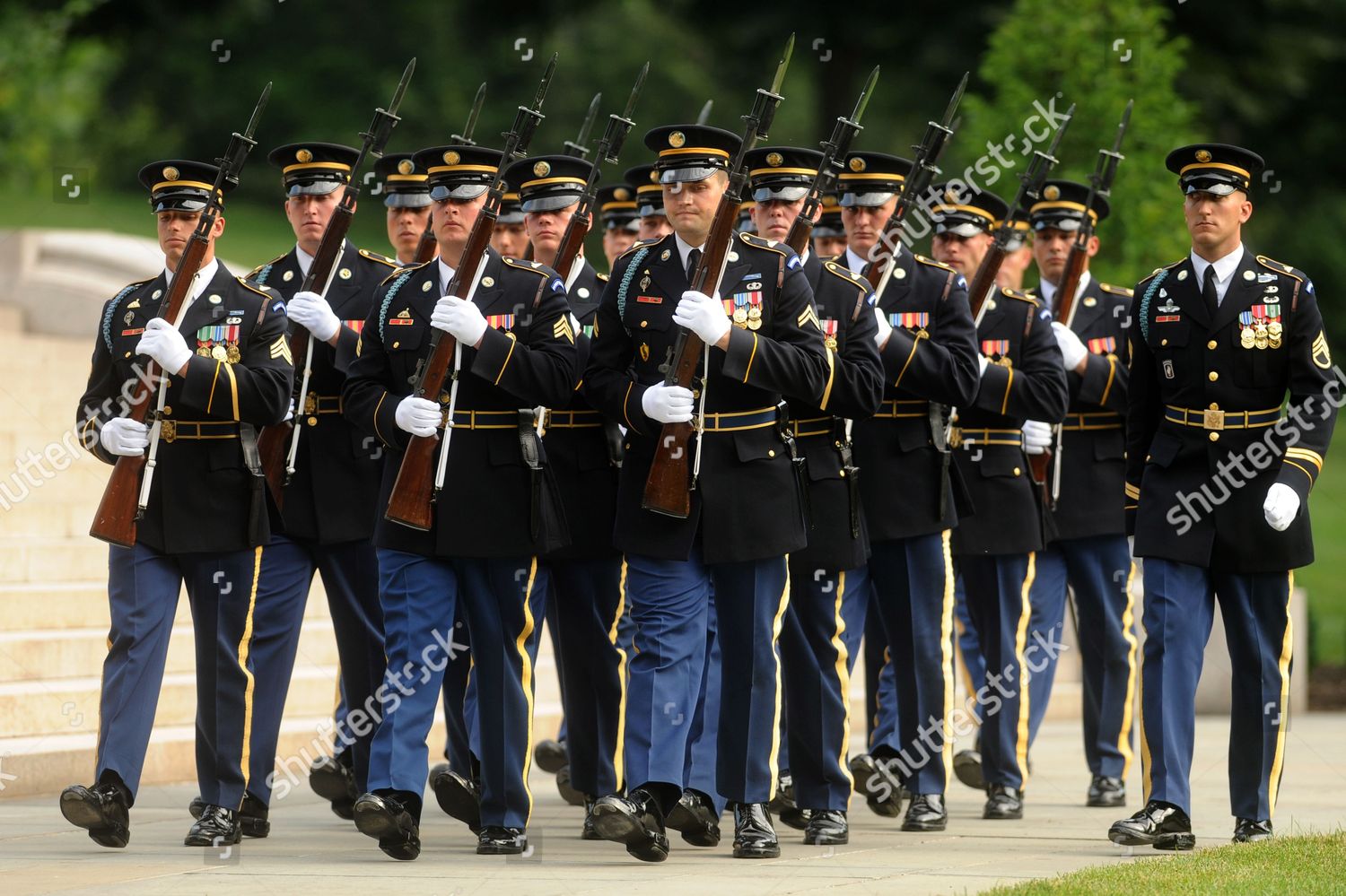 Soldiers 3rd Us Infantry Old Guard Editorial Stock Photo - Stock Image ...