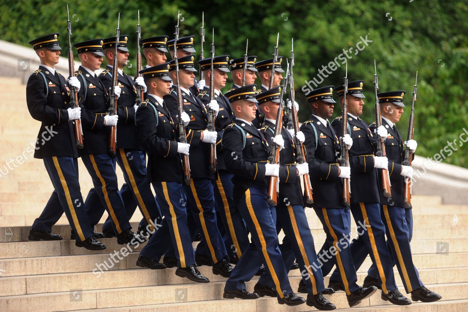 Soldiers 3rd Us Infantry Old Guard Editorial Stock Photo - Stock Image ...