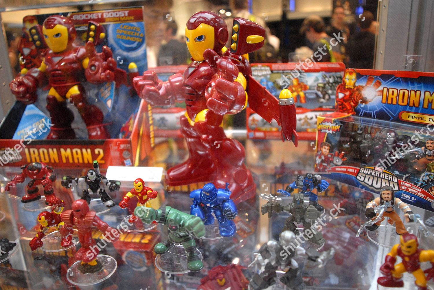 Figurines Character Iron Man Sit Display Editorial Stock Photo - Stock ...