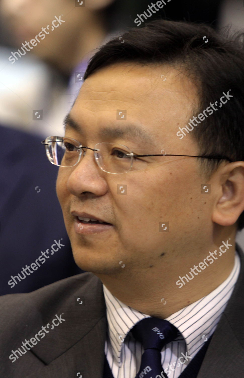 Byd Ceo Chairman Wang Chuan Fu Editorial Stock Photo - Stock Image ...