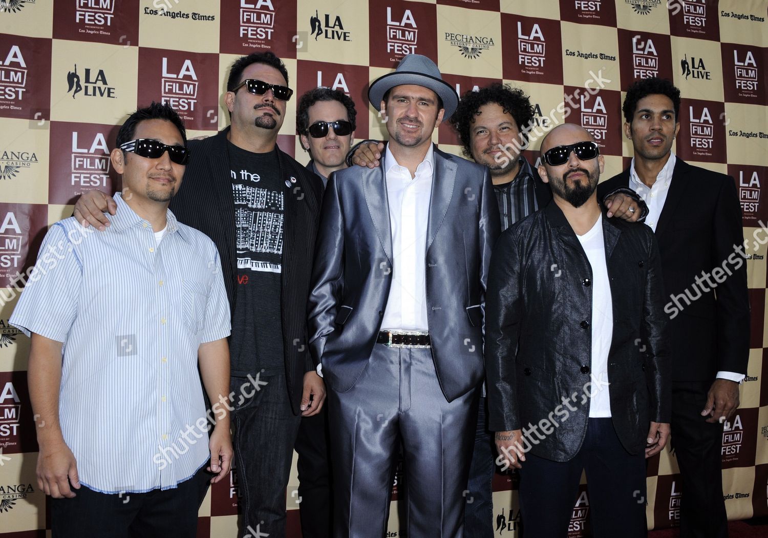 Us Band Ozomatli Arrives Premiere Better Editorial Stock Photo - Stock ...