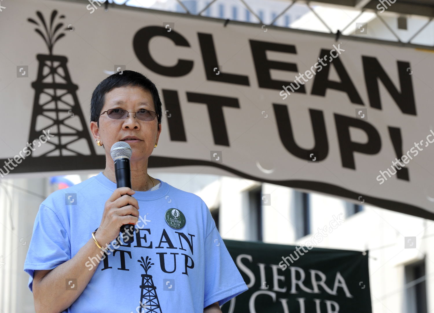 Sierra Club President Allison Chin Speaks Editorial Stock Photo - Stock ...