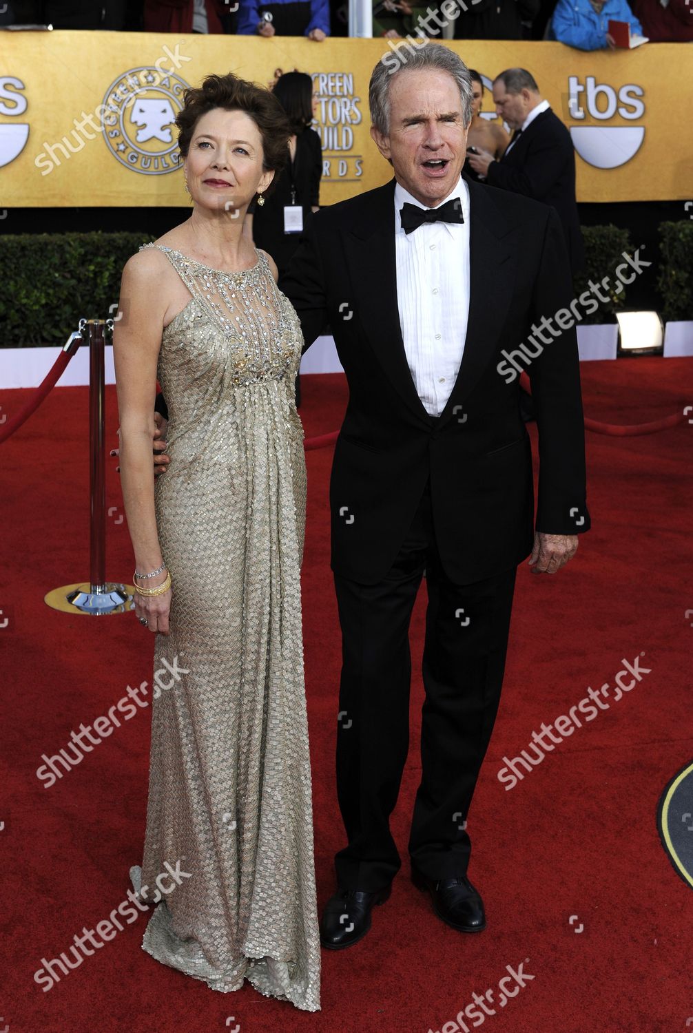Us Actress Annette Bening L Husband Editorial Stock Photo - Stock Image ...