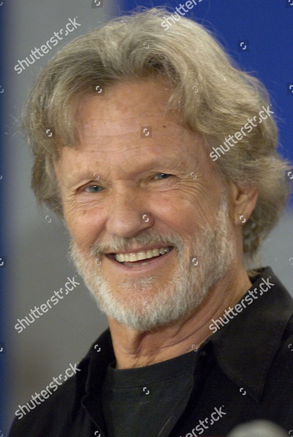 Actor Kris Kristofferson All Smiles During Editorial Stock Photo ...