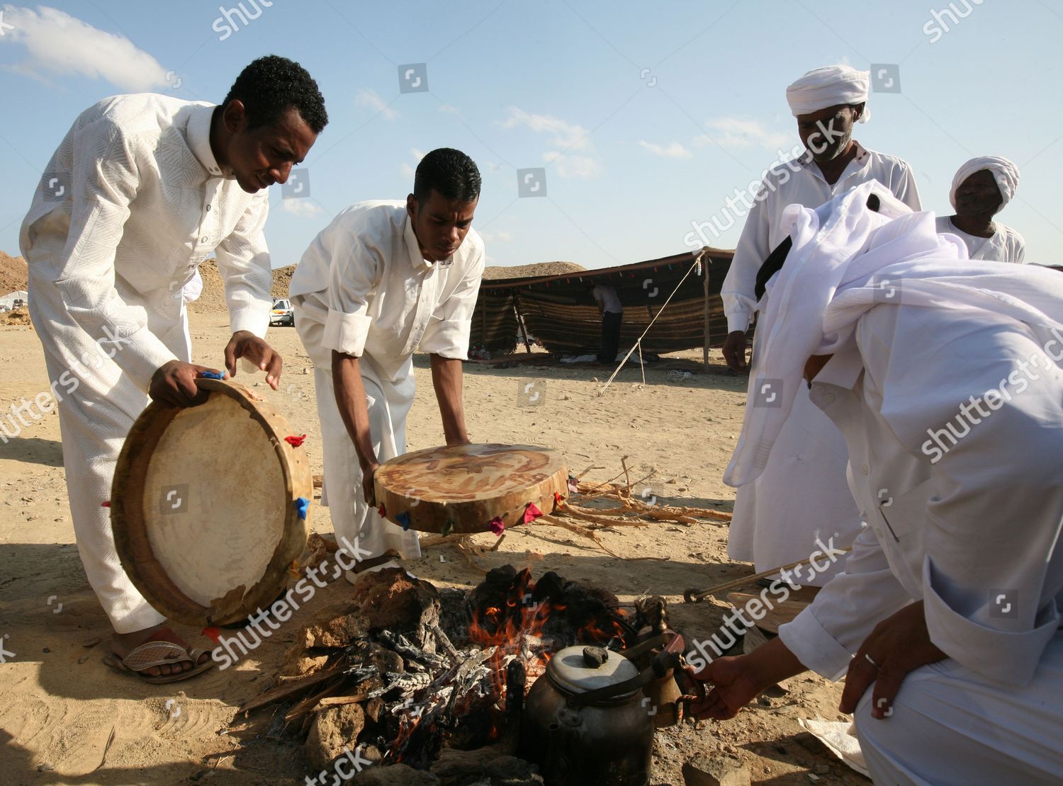 Members Nubian Tribes Who Come Assouan Editorial Stock Photo - Stock ...