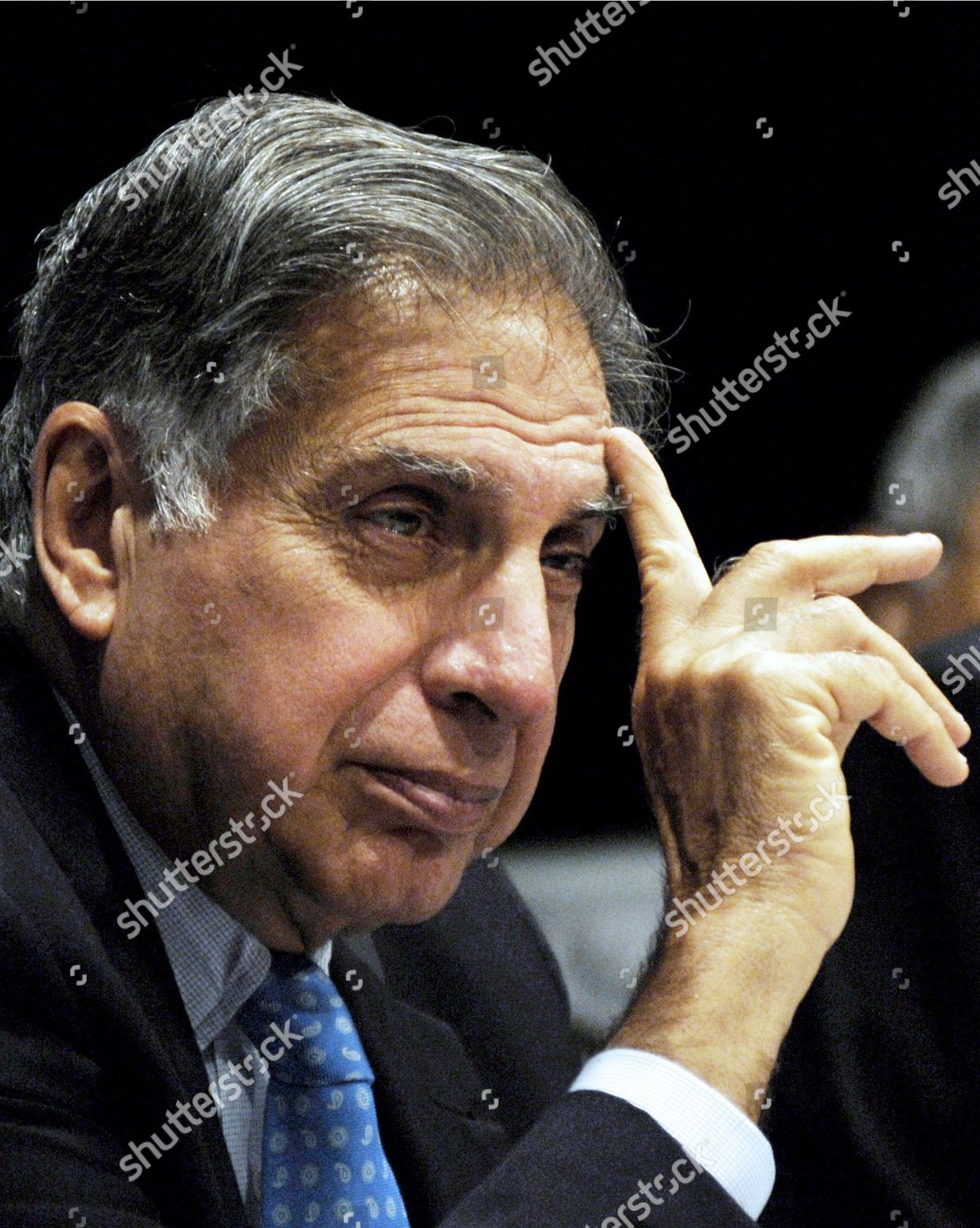 Ratan Tata Chairman Tata Group Attends Editorial Stock Photo - Stock ...