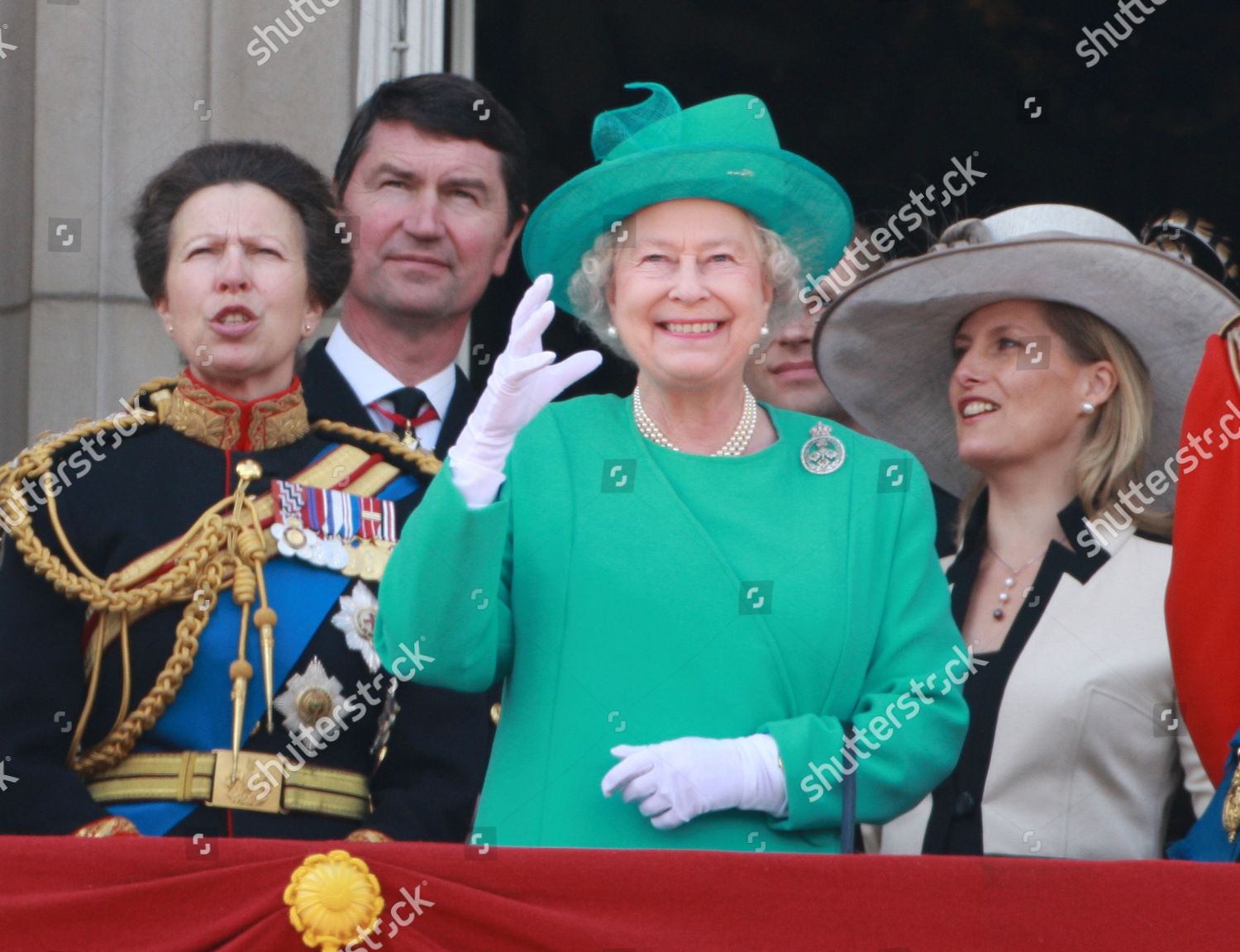 Princess Anne Tim Laurence Queen Elizabeth Editorial Stock Photo ...