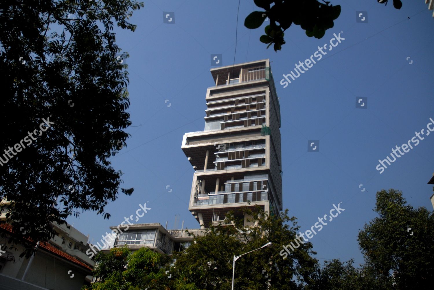 View 27storey Antilia C Newly Built Editorial Stock Photo - Stock Image ...