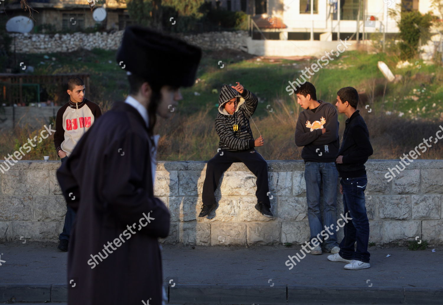 Ultraorthodox Jewish Young Man Dressed Fancy Editorial Stock Photo ...
