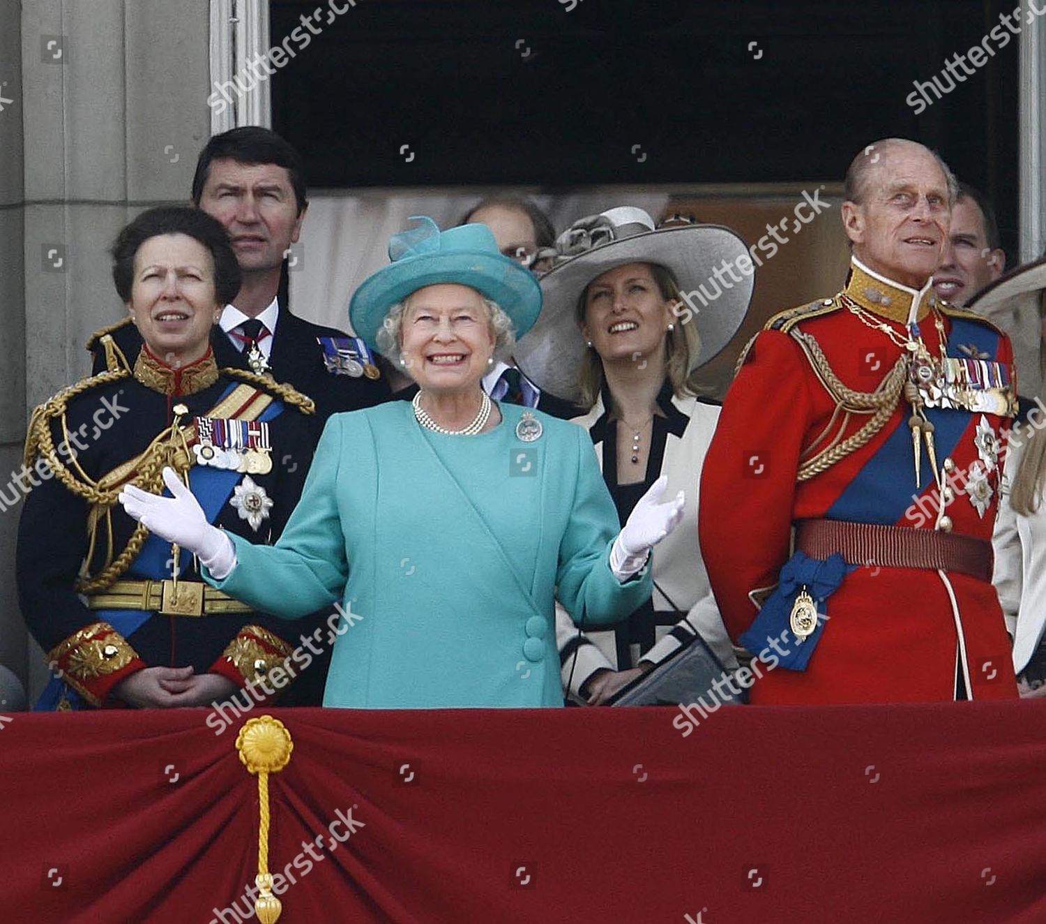 Princess Anne Tim Laurence Queen Elizabeth Editorial Stock Photo ...