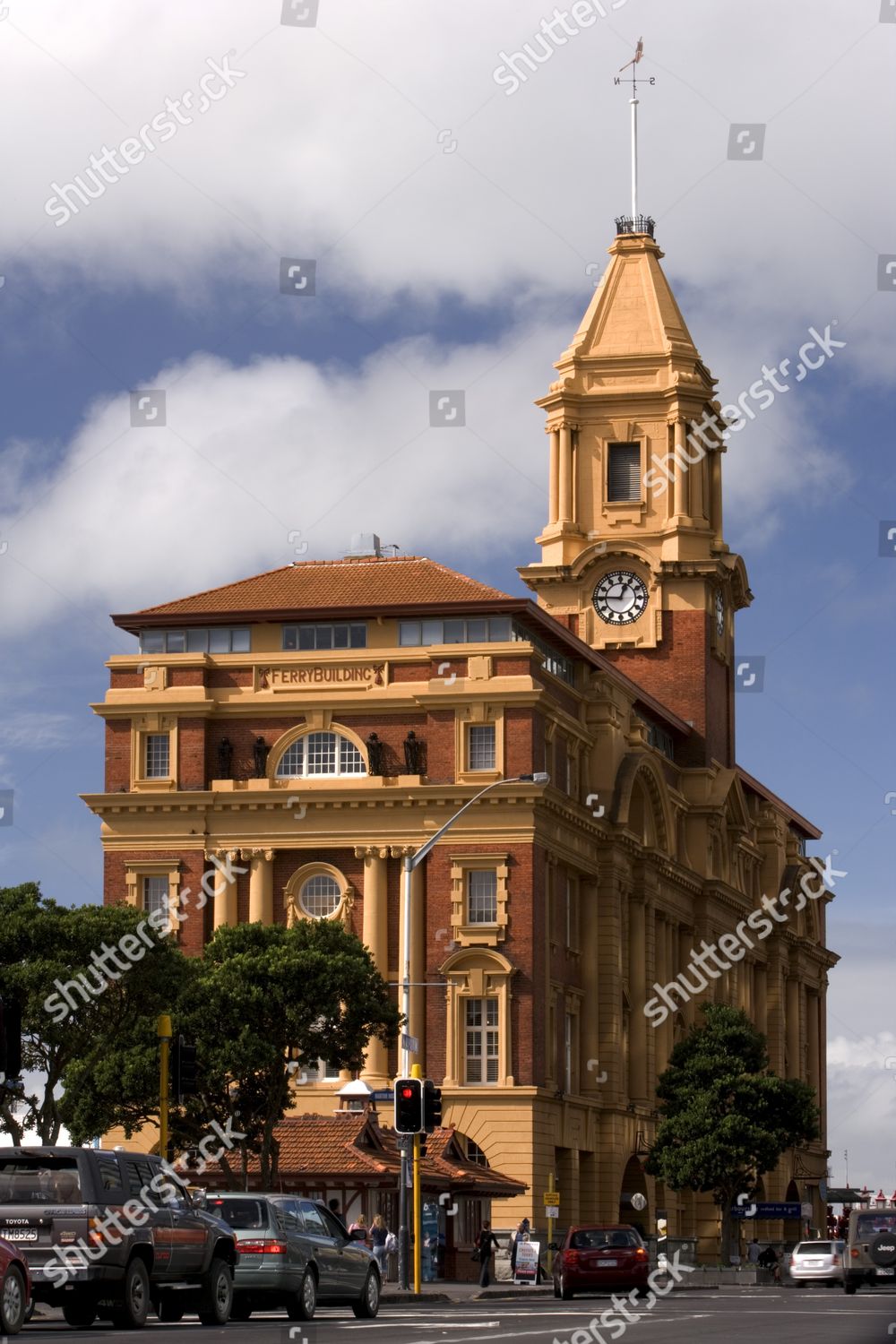 Auckland Ferry Building Auckland New Zealand Editorial Stock Photo ...