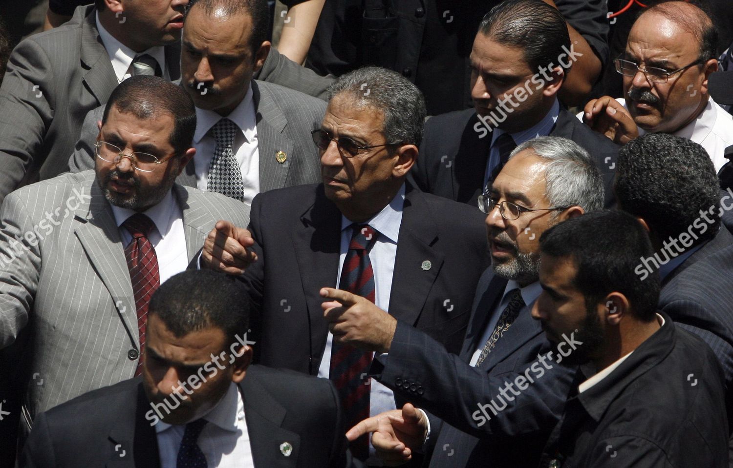 Arab League Chief Amr Moussa C Editorial Stock Photo - Stock Image ...