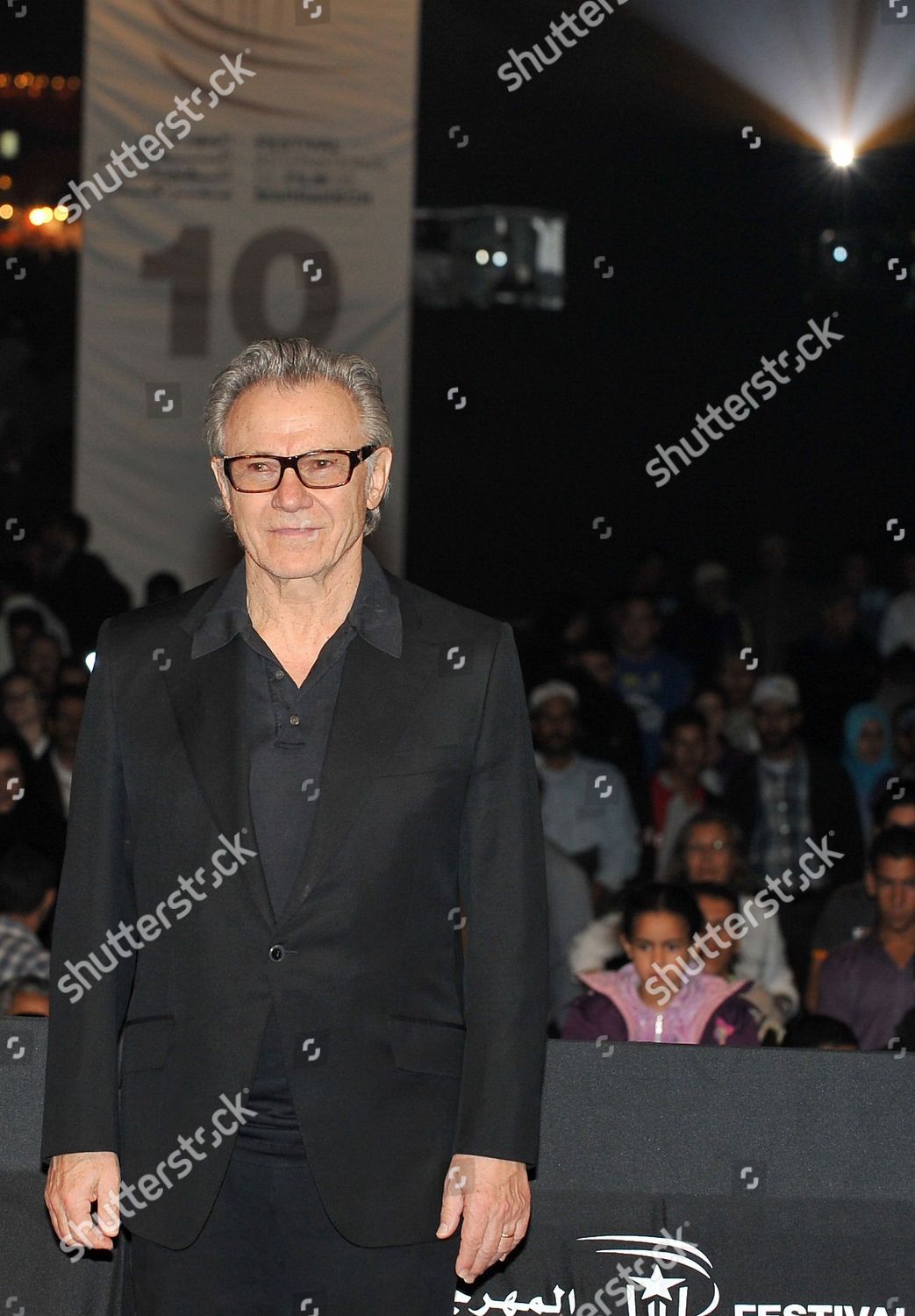Us Actor Harvey Keitel Poses Photographers Editorial Stock Photo ...