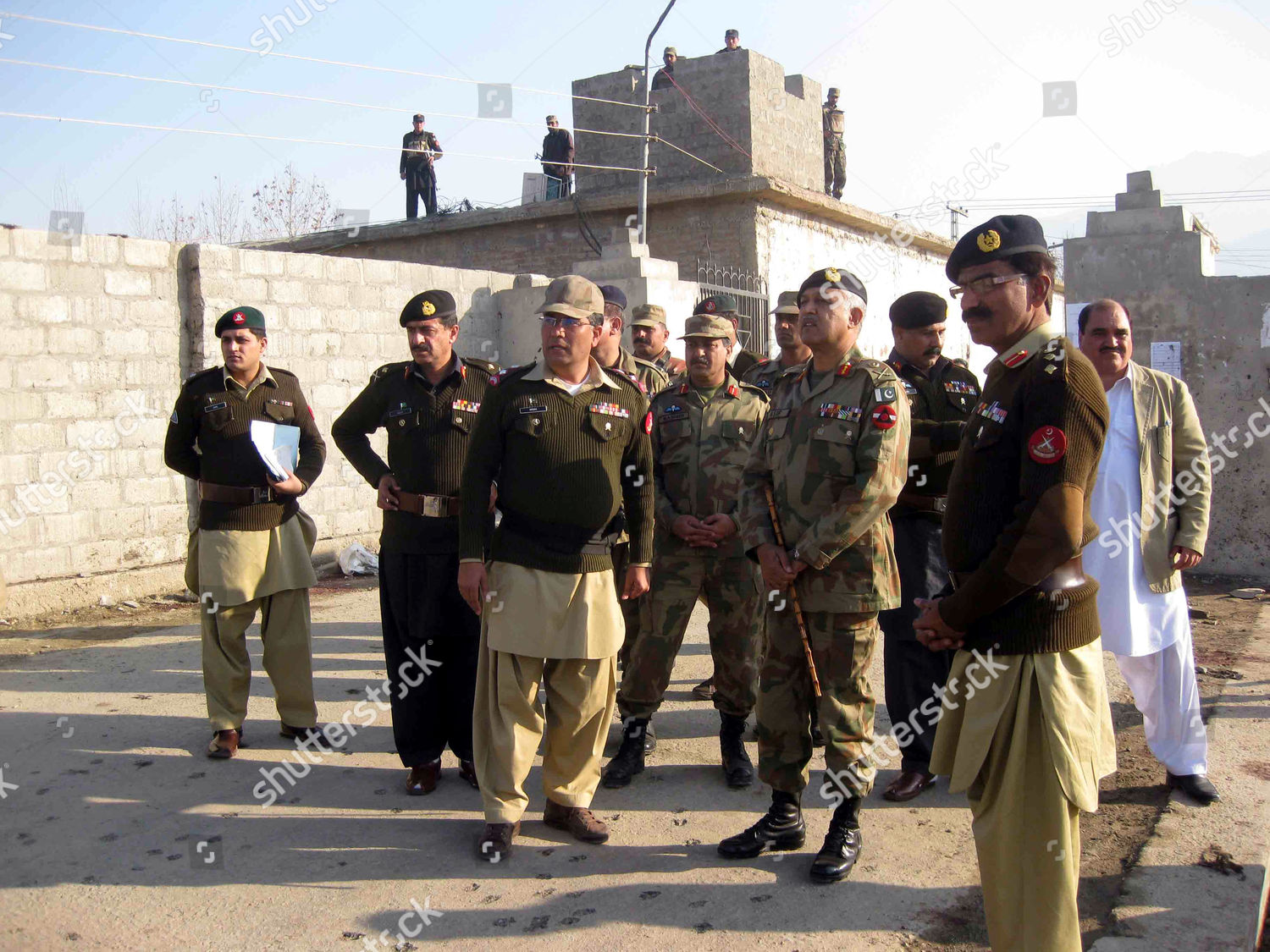 Pakistani Army Corps Commander Peshawar Lt Editorial Stock Photo ...