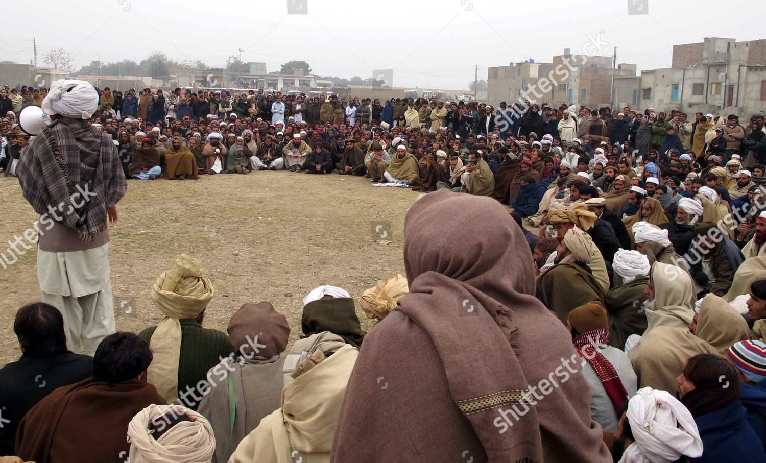 Elders Mehsud Tribe Attend Jirga Centuries Editorial Stock Photo ...