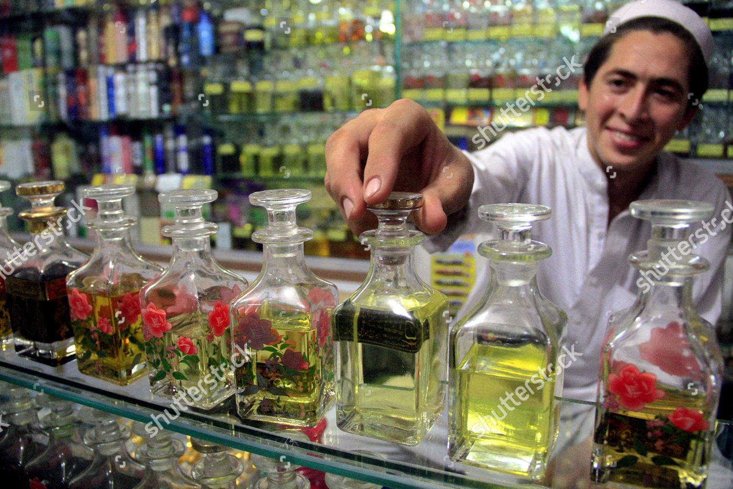 Pakistani Muslim Sells Non Alcholic Scent Editorial Stock Photo - Stock ...