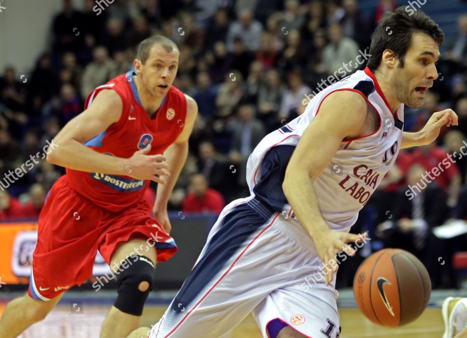 Ramunas Siskauskas L Cska Moscow Fights Editorial Stock Photo - Stock ...