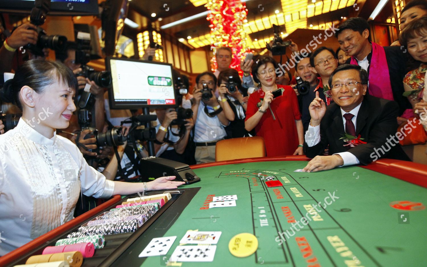 Chairman Resorts World Sentosa Developer Malaysias Editorial Stock ...