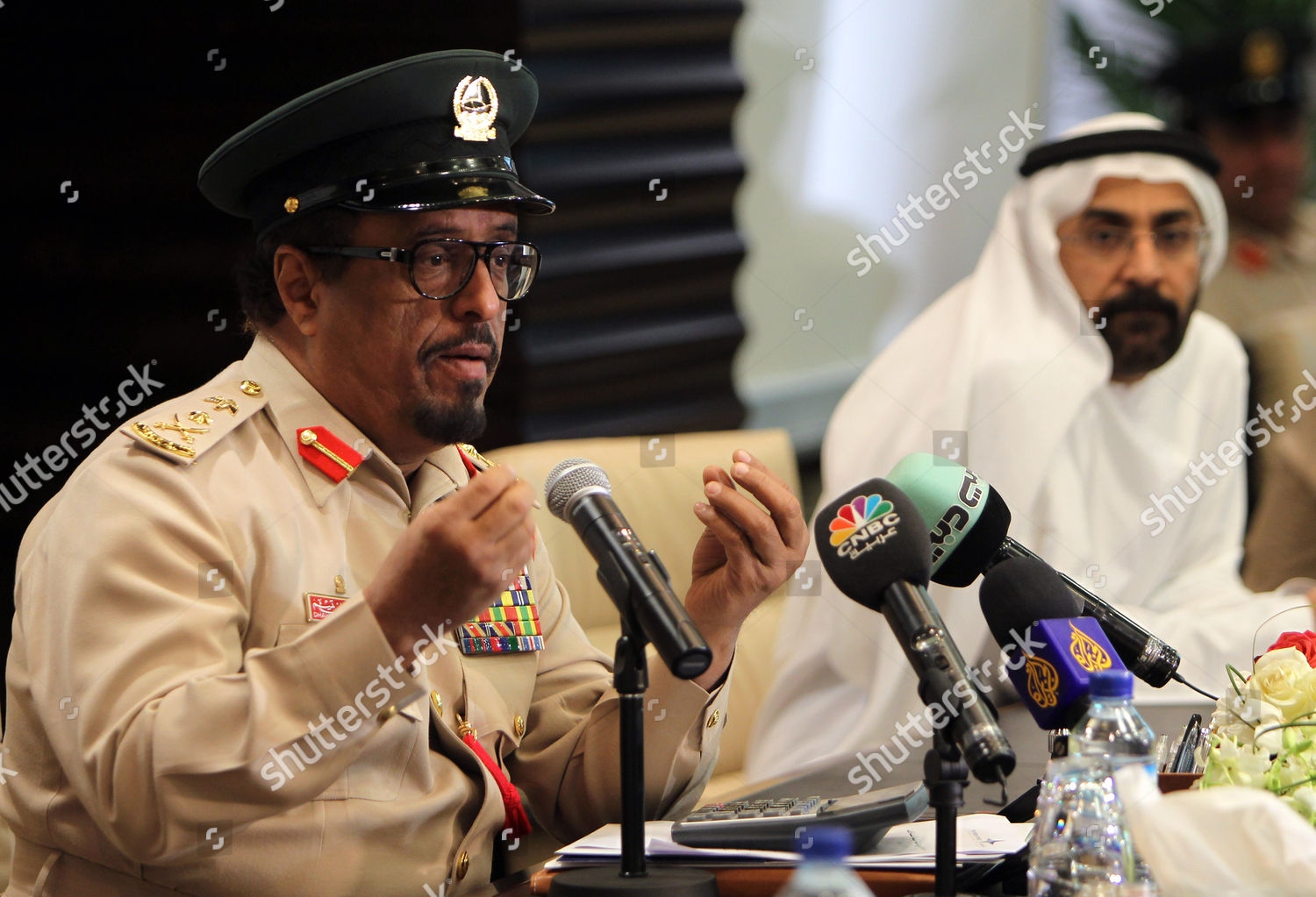 Commanderinchief Dubai Police Lieutenant General Dhahi Editorial Stock ...