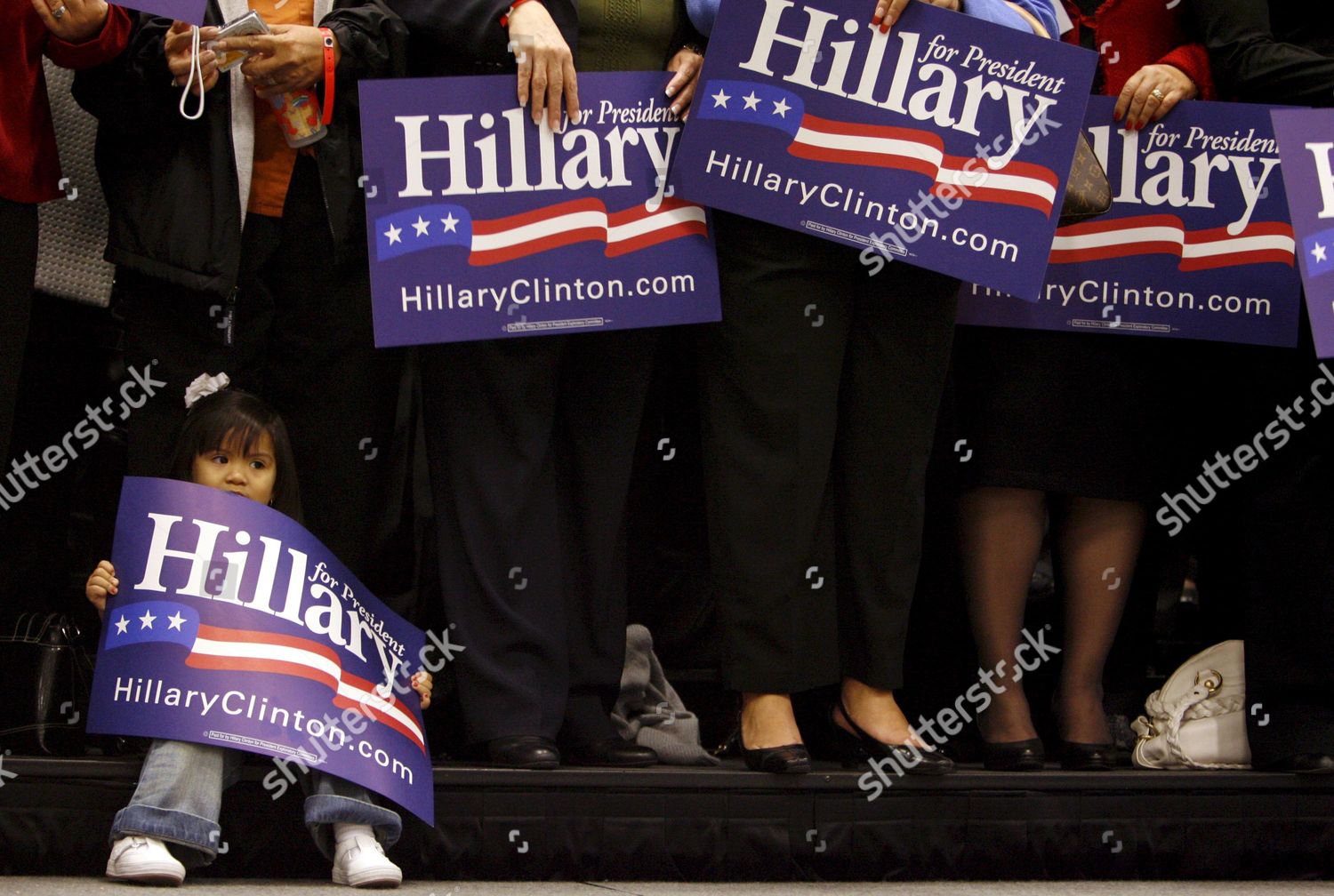Child Holds Sign On Stage U Editorial Stock Photo - Stock Image ...