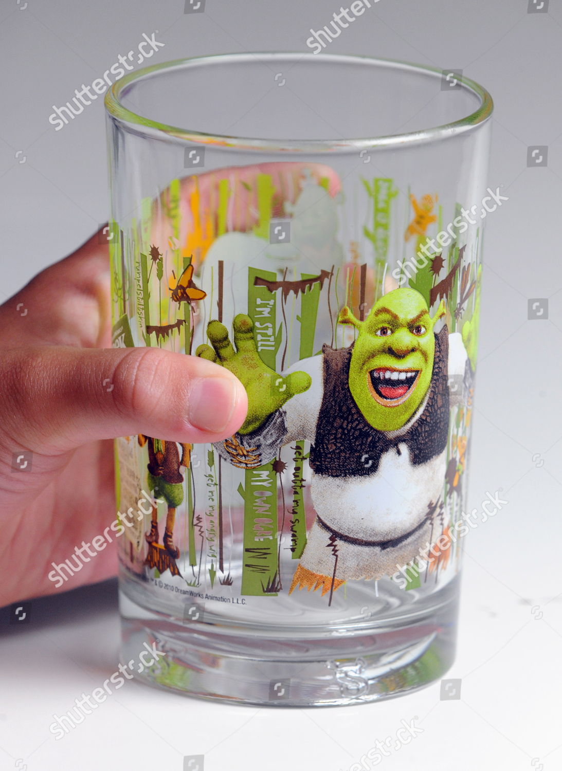 Boys Hand Grasps One Mcdonalds Shrek Editorial Stock Photo - Stock ...