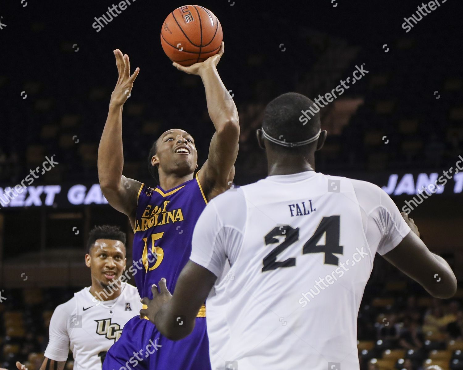 Ucf Knights Forward Nick Banyard 14 Editorial Stock Photo - Stock Image ...