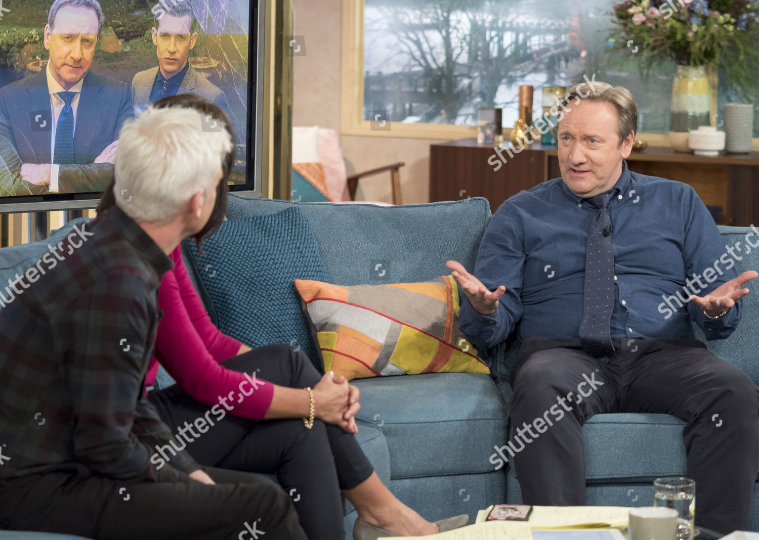 Phillip Schofield Davina Mccall Neil Dudgeon Editorial Stock Photo ...