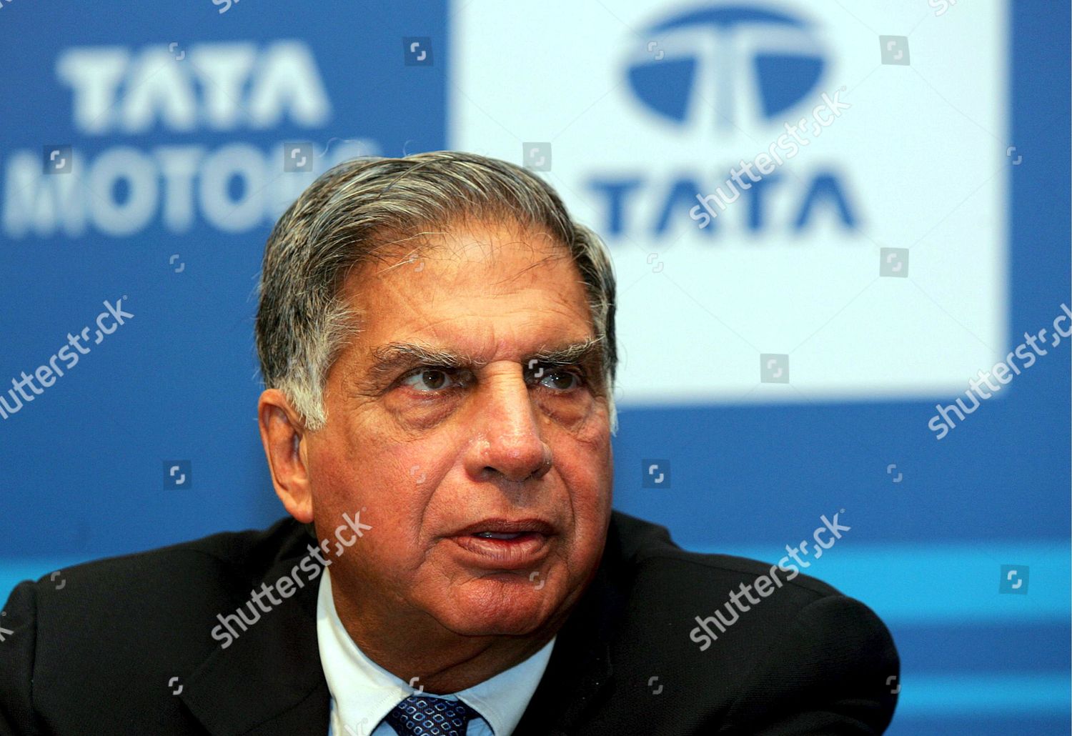 Ratan Tata Chairman Indias Tata Group Editorial Stock Photo - Stock ...
