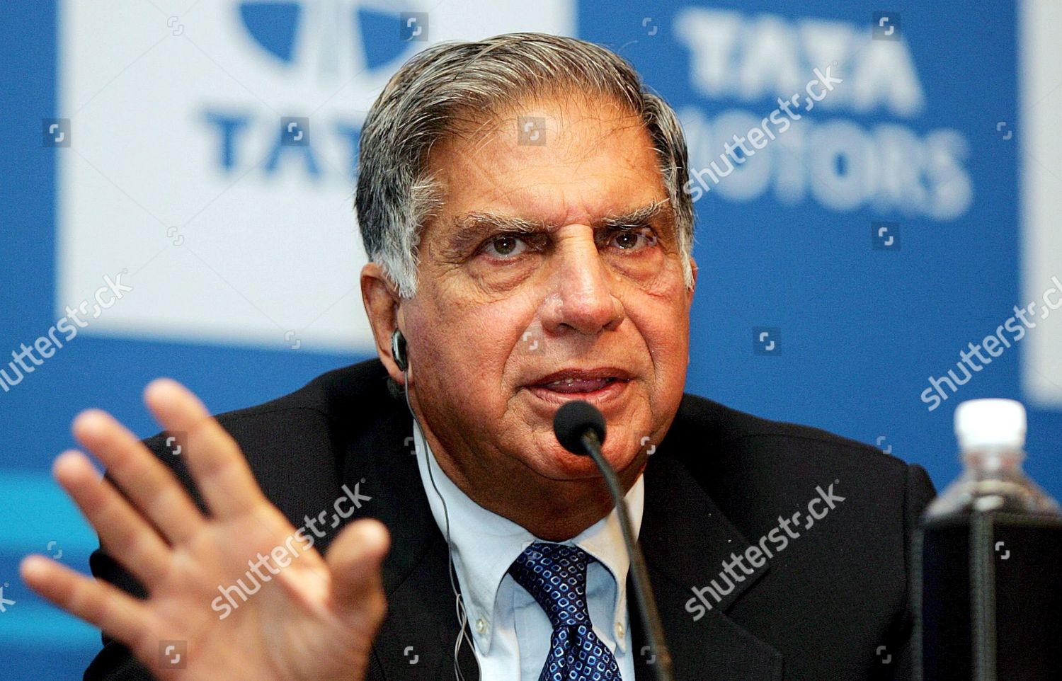 Ratan Tata Chairman Indias Tata Group Editorial Stock Photo - Stock ...
