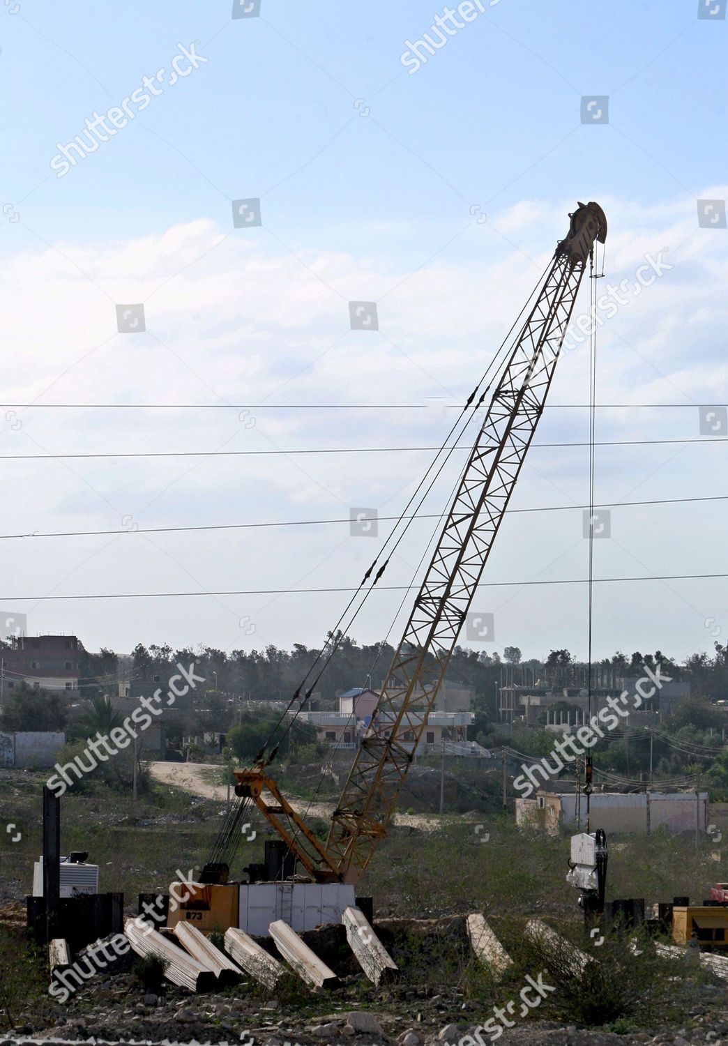 Metal Slabs Lay On Ground On Editorial Stock Photo - Stock Image ...