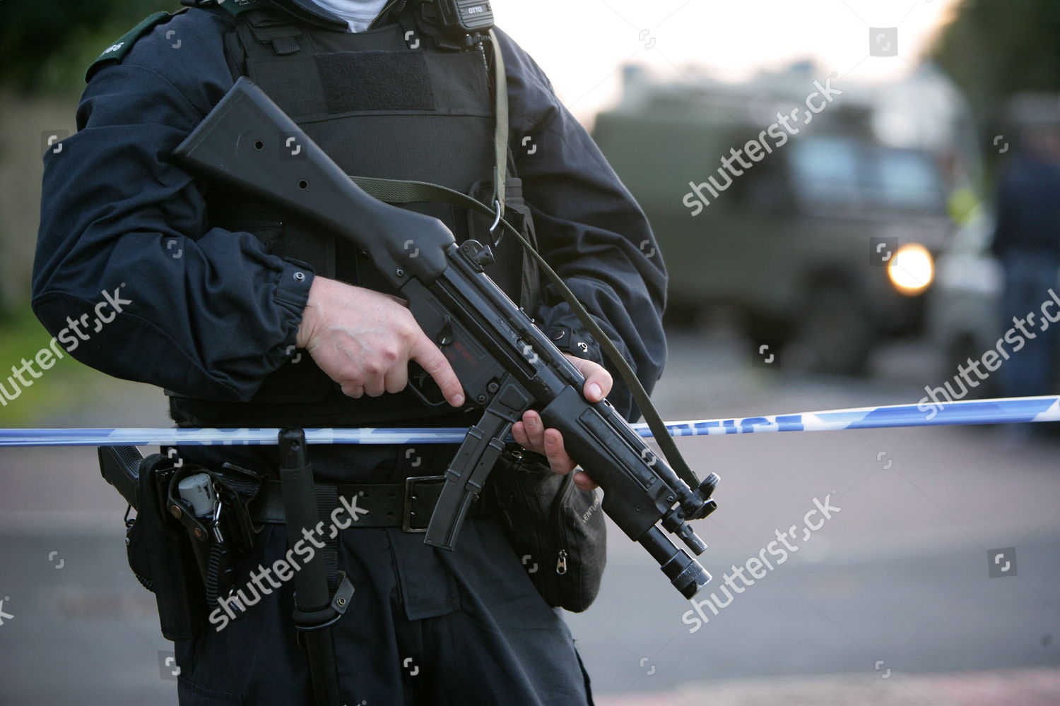 Armed Psni Police Service Northern Ireland Editorial Stock Photo ...