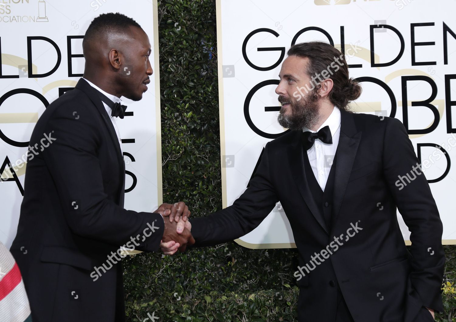 Mahershala Ali Casey Affleck Editorial Stock Photo - Stock Image ...
